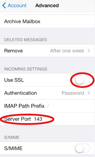 POP/IMAP Setup for iPhone Devices – SiteJockey